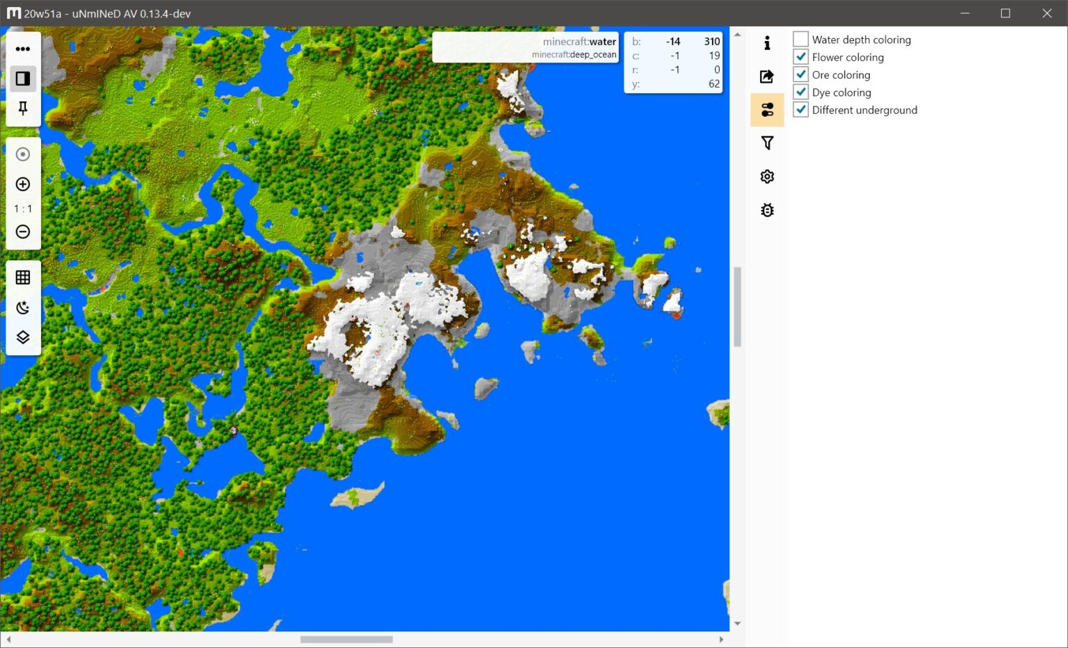 uNmINeD – minecraft mapper