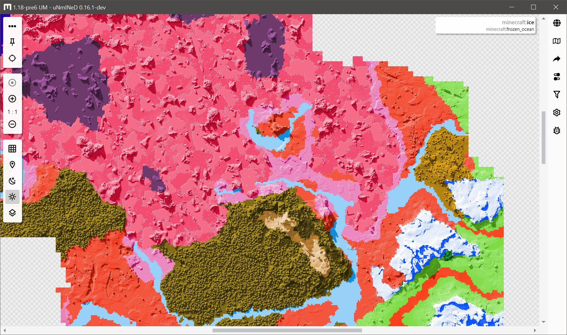  WIP Biomes UNmINeD